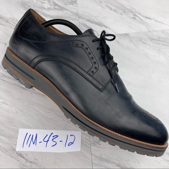 moral code | Shoes | Moral Code Mens Black Leather Size 1 M Derby ...